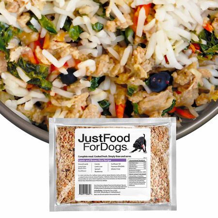 how to cook brown rice for dogs