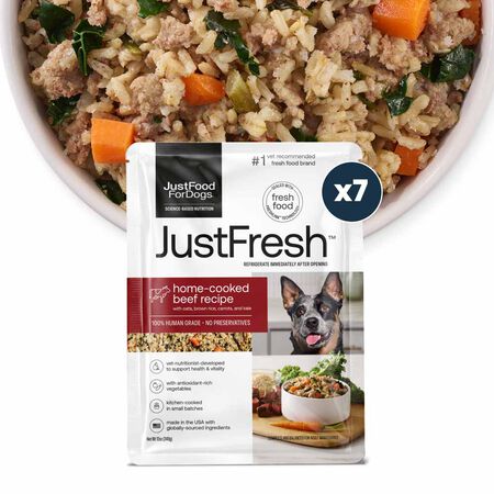 JustFresh Human-Grade Dog Food | JustFoodForDogs