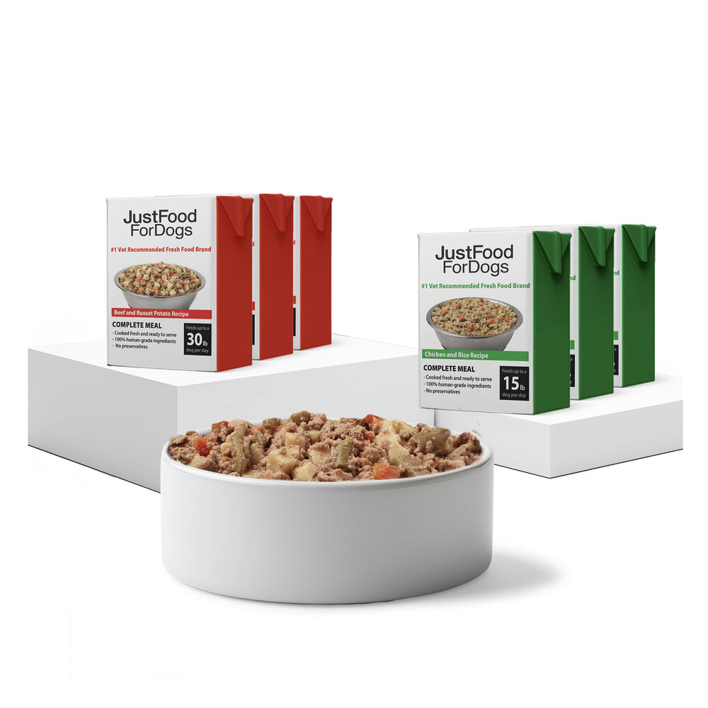 Pantry Fresh Variety Pack - Beef and Chicken (Pack of 6) | JustFoodForDogs