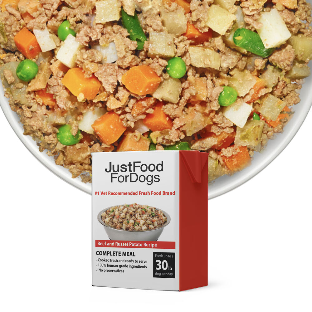 Pantry Fresh Beef & Russet Potato Recipe (Case of 12) | JustFoodForDogs